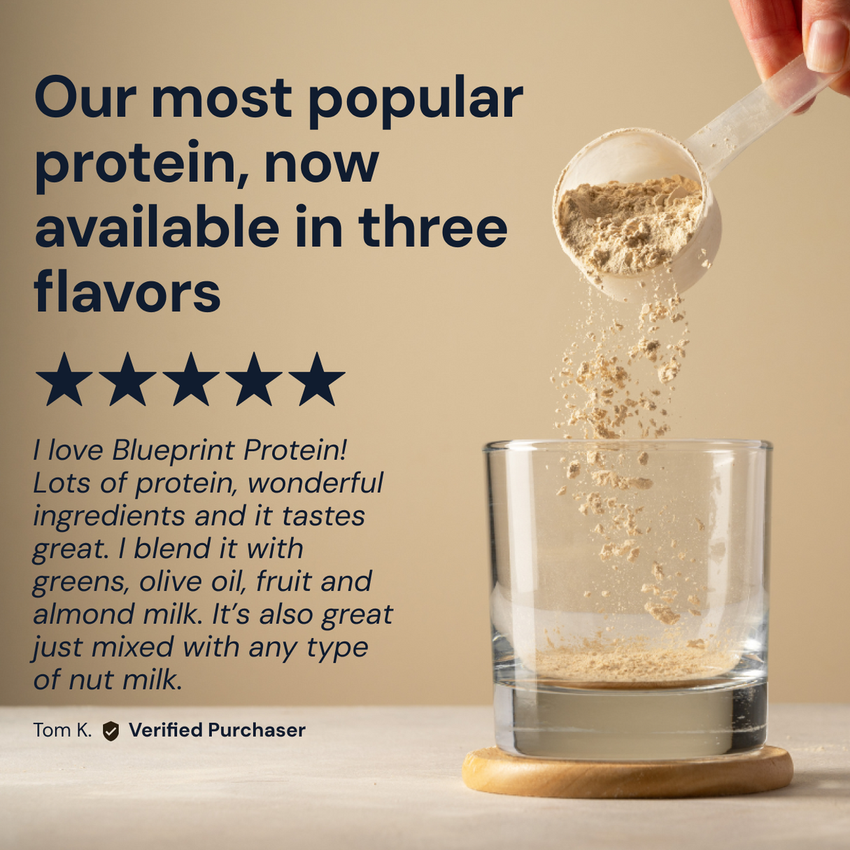 Metabolic Protein Powder – Blueprint Bryan Johnson